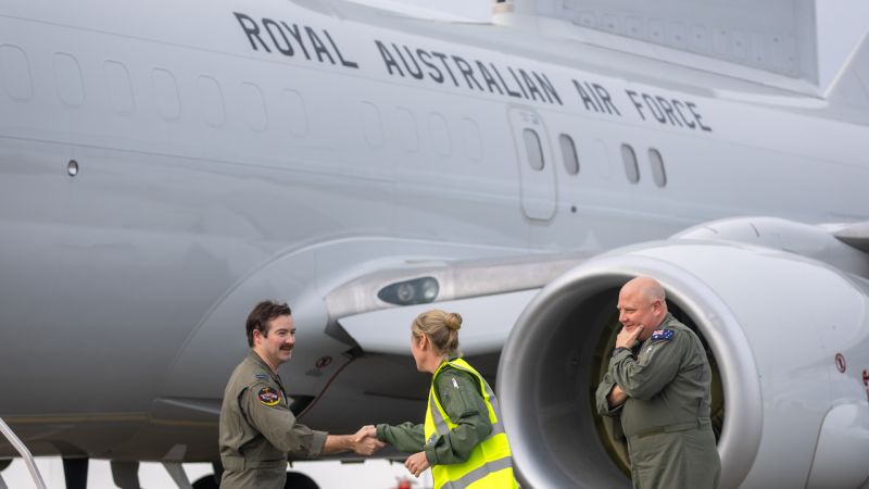 G'Day from Down Under - RAF personnel welcome Australian counterparts after deployment